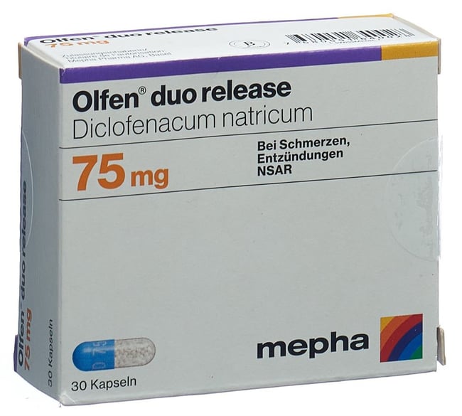OLFEN duo release caps 75 mg blist 30 pce | Commander en ligne