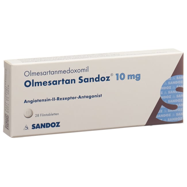 OLMESARTAN Sandoz Filmtabl 10 mg Blist 28 Stk | Online bestellen