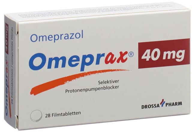 Omeprax cpr pell 40 mg blist 28 pce | Commander en ligne