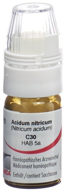 Omida Acidum nitricum Glob 30 C mit Dosierhilfe 4 g | Online bestellen