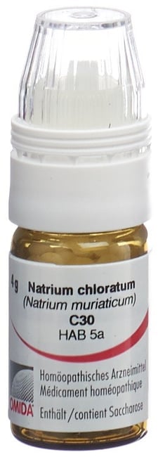 Omida Natrium chlorat Glob 30 C mit Dosierhilfe 4 g | Online bestellen