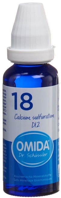 Omida no18 calcium sulfuratum dil 12 D fl 30 ml | Commander en ligne