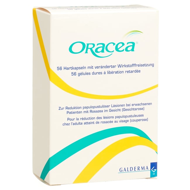 ORACEA caps ret 40 mg blist 56 pce | Commander en ligne