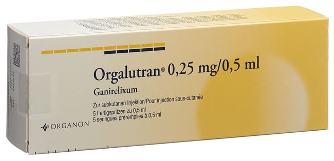 ORGALUTRAN sol inj ser pré 0.5 ml | Commander en ligne