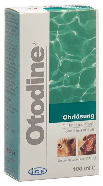 OTODINE solution nettoyante pour les oreilles sol pour chiens et chats ...