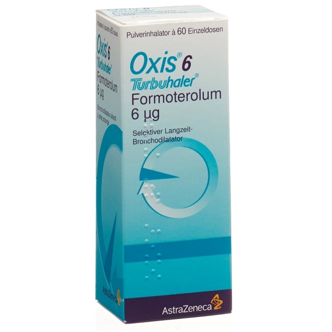 OXIS turbuhaler pdr inh 6 mcg/Dosis 60 dos | Commander en ligne