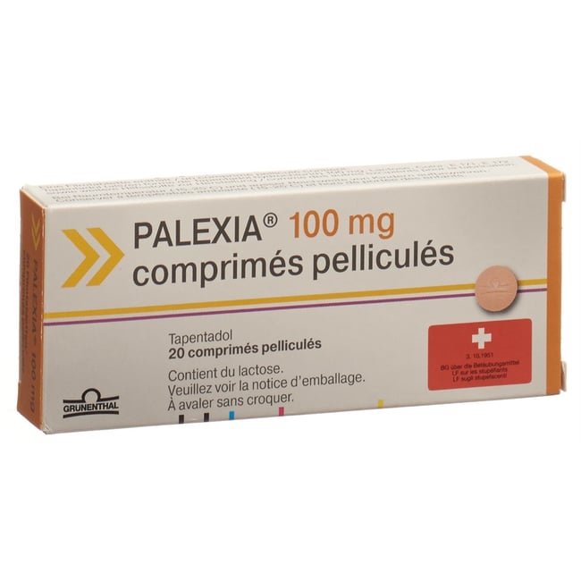PALEXIA cpr pell 100 mg blist 20 pce | Commander en ligne