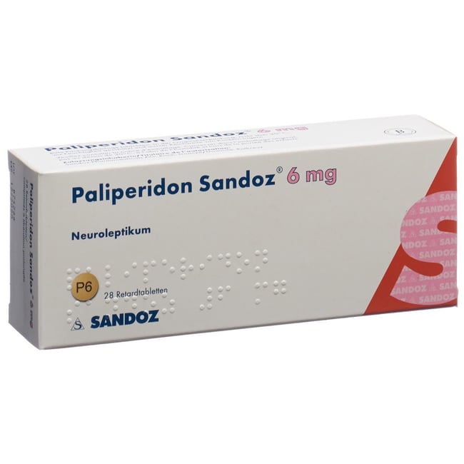 PALIPERIDONE Sandoz Ret Tabl 6 mg Blist 28 Stk | Online bestellen