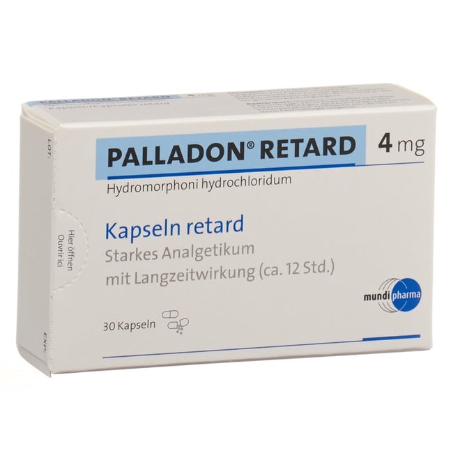 PALLADON Retard Ret Kaps 4 mg Blist 30 Stk | Online bestellen