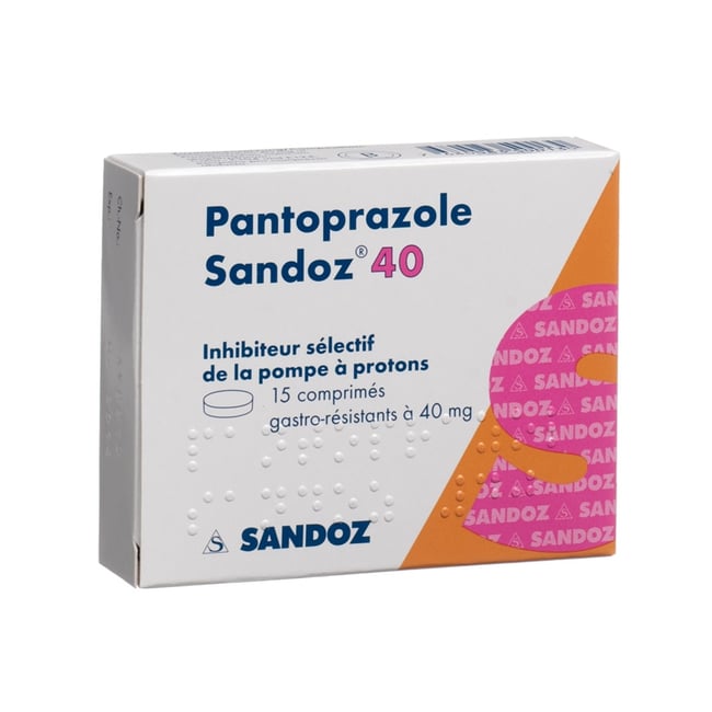 PANTOPRAZOLE Sandoz Filmtabl 40 mg Blist 15 Stk | Online bestellen
