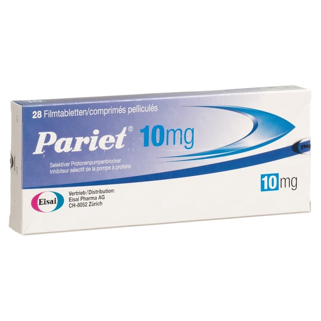 PARIET Filmtabl 10 mg Blist 28 Stk | Online bestellen