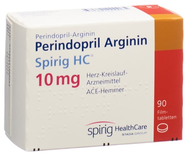 IVFRINDOPRIL Spirig HC Filmtabl 10 mg Blist 90 Stk | Online bestellen