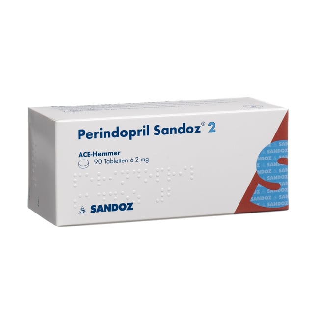 PERINDOPRIL Sandoz Tabl 2 mg Blist 90 Stk | Online bestellen