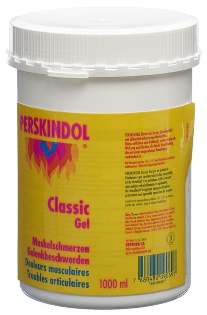 PERSKINDOL Classic gel bte 1000 ml | Commander en ligne