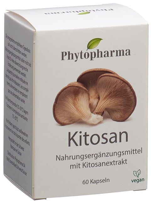 PHYTOPHARMA Kitosan Kaps Ds 60 Stk | Online bestellen
