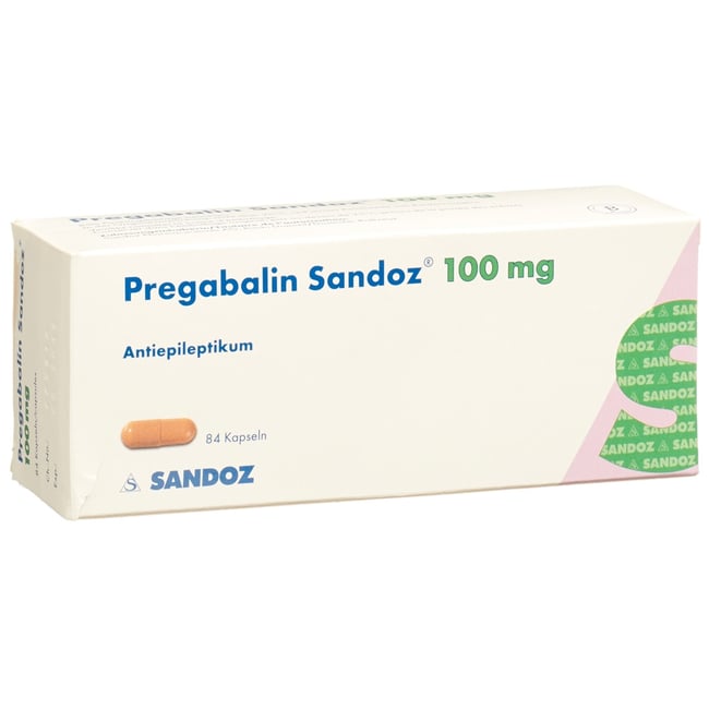 PREGABALINE Sandoz caps 100 mg blist 84 pce | Commander en ligne