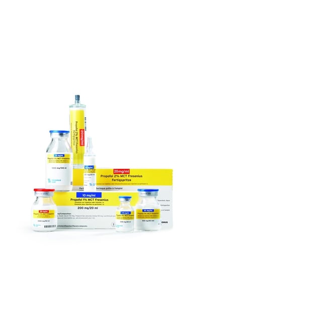 PROPOFOL Fresenius Inj Emuls 500 mg/50ml Flasche Durchstf 10 Stk ...
