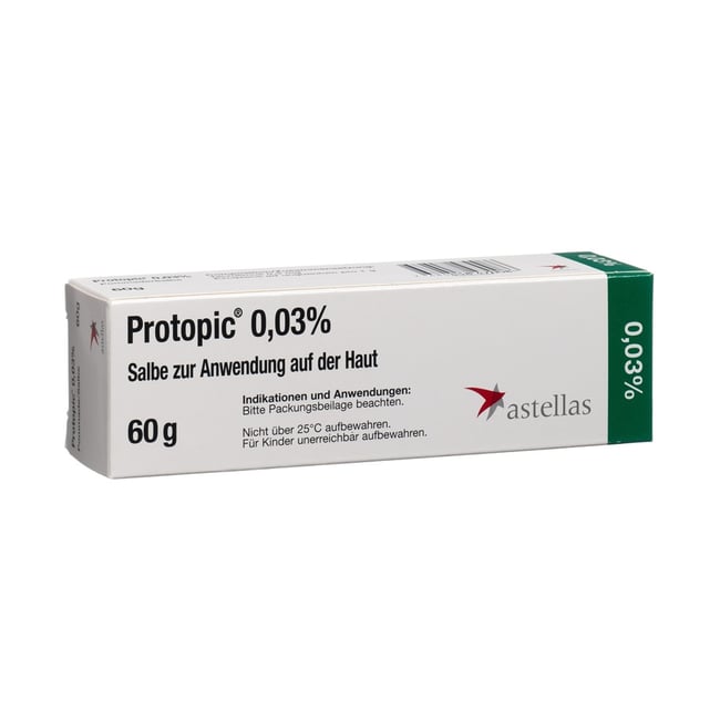 PROTOPIC Salbe 0.03 % Tb 60 g | Online bestellen