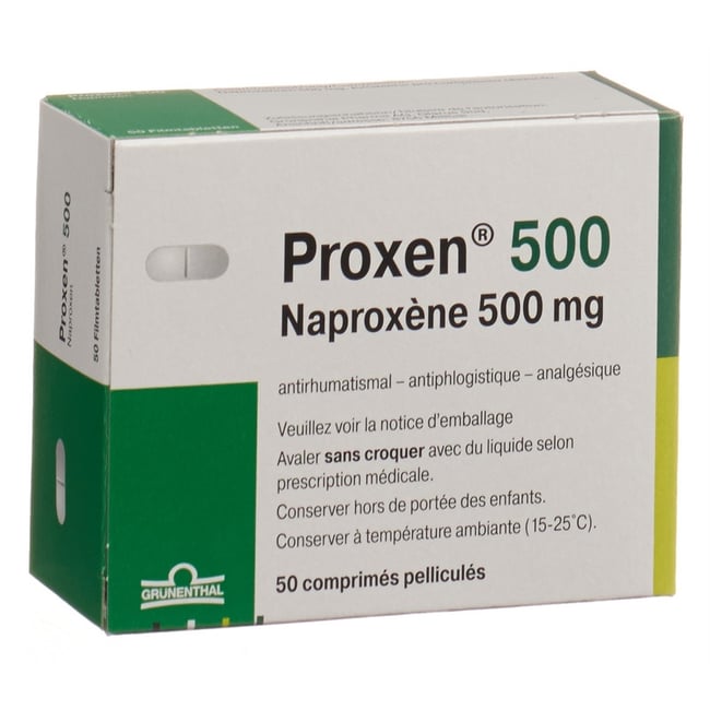 PROXEN Filmtabl 500 mg Blist 50 Stk | Online bestellen