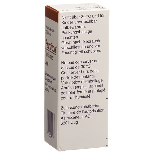 PULMICORT 200 Turbuhaler Inh Plv 200 mcg 200 Dos | Online bestellen
