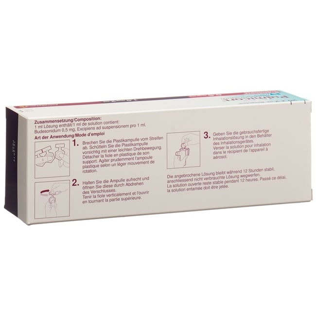 PULMICORT Inhal Susp 0.5 mg/ml Respule 2 ml | Online bestellen