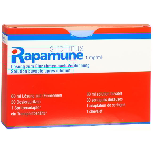 RAPAMUNE Lös 1 mg/ml Fl 60 ml | Online bestellen