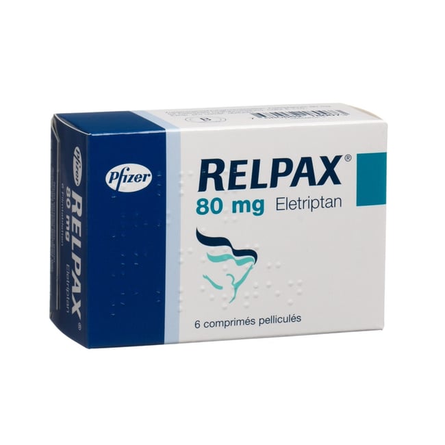RELPAX cpr pell 80 mg blist 6 pce | Commander en ligne