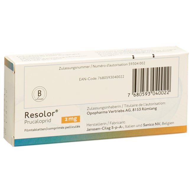 RESOLOR cpr pell 2 mg blist 28 pce | Commander en ligne