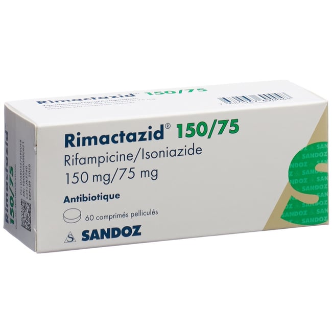 Rimactazid 150/75 cpr pell blist 60 pce | Commander en ligne