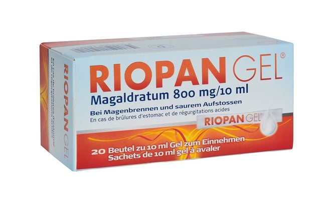 RIOPAN gel 800 mg sach 10 ml | Commander en ligne