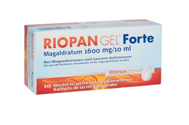 RIOPAN Forte gel 1600 mg sach 10 ml | Commander en ligne