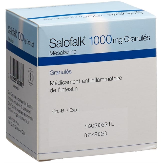 SALOFALK gran 1000 mg sach 50 pce | Commander en ligne