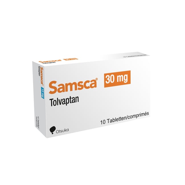 SAMSCA Tabl 30 mg Blist 10 Stk | Online bestellen