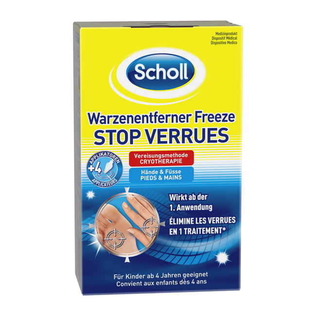 SCHOLL Freeze Traitement cryogénique contre les verrues spray verrues ...