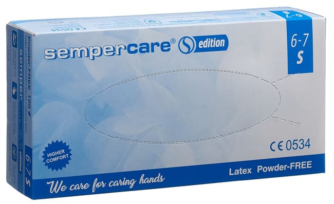 SEMPERCARE Edition Handschuhe Latex S ungepudert 100 Stk | Online bestellen