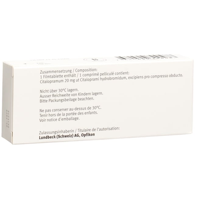 Seropram Filmtabl 20 mg Blist 28 Stk | Online bestellen