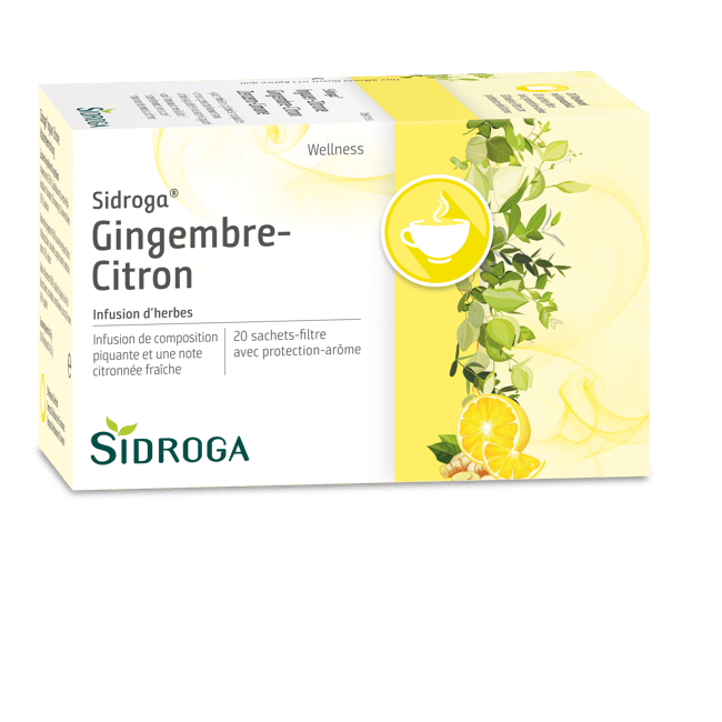 Sidroga Ingwer-Zitrone Tees Btl 20 Stk | Online bestellen