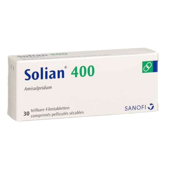 SOLIAN cpr pell 400 mg sécables blist 30 pce | Commander en ligne