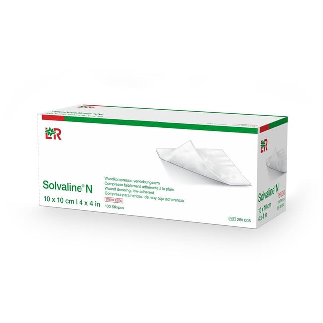 SOLVALINE N compresse vulnéraire 10x10cm 100 pce | Commander en ligne