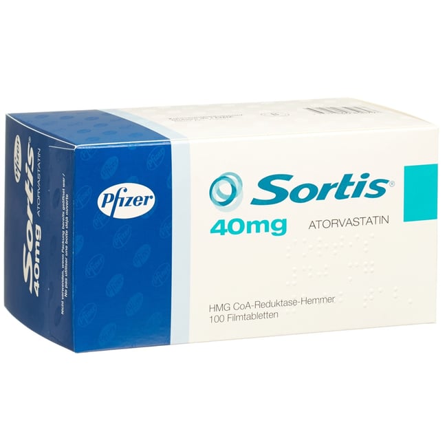 SORTIS cpr pell 40 mg blist 100 pce | Commander en ligne