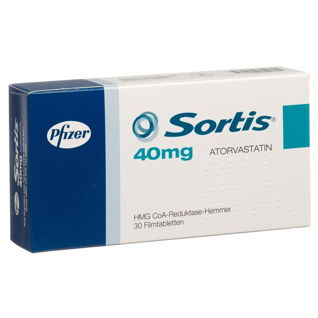 SORTIS cpr pell 40 mg blist 30 pce | Commander en ligne