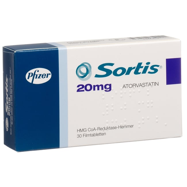 SORTIS Filmtabl 20 mg Blist 30 Stk | Online bestellen