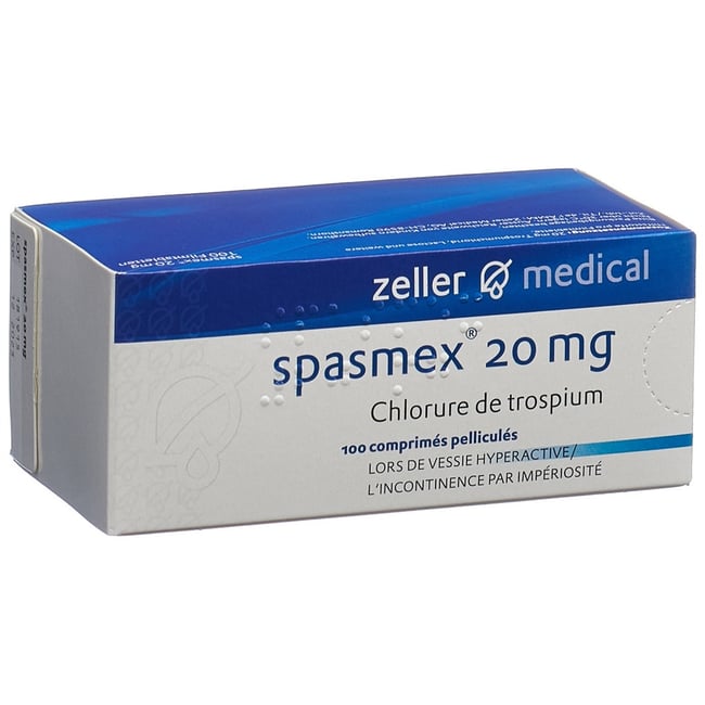 Spasmex cpr pell 20 mg blist 100 pce | Commander en ligne