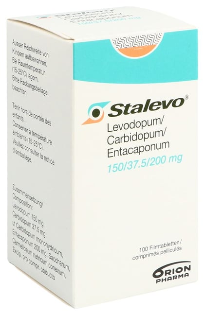STALEVO cpr pell 150/37.5/200mg bte 100 pce | Commander en ligne