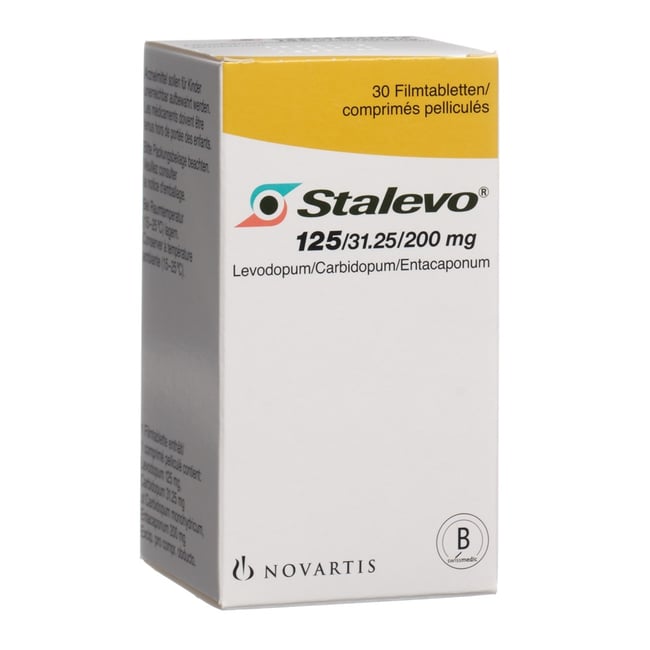 STALEVO Filmtabl 125/31.25/200mg Ds 30 Stk | Online bestellen