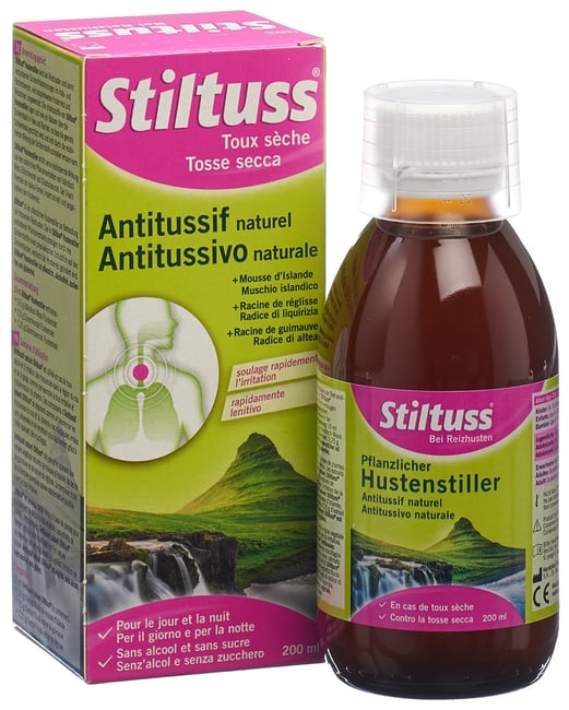 STILTUSS Antitussif naturel sirop fl 200 ml | Commander en ligne