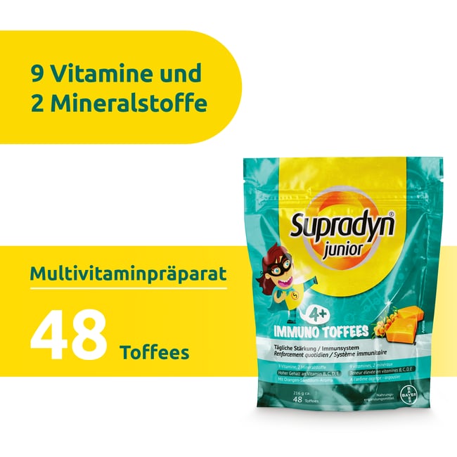 SUPRADYN junior immuno Toffees sach 48 pce | Commander en ligne