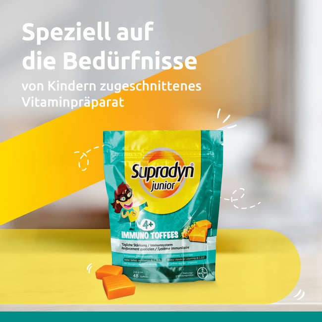 SUPRADYN junior immuno Toffees sach 48 pce | Commander en ligne