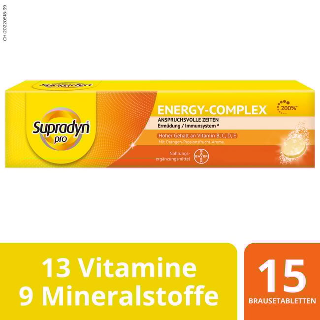 SUPRADYN pro energy-complex cpr eff 15 pce | Commander en ligne