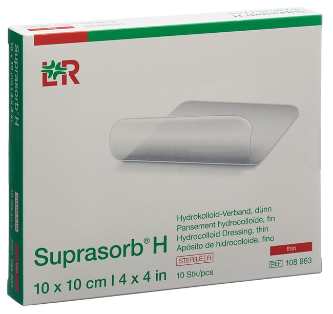 SUPRASORB H Dünn 10x10cm 10 Stk | Online bestellen